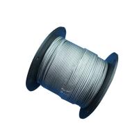 China 8X7+1X19 1.5mm 1.8mm Galvanized Steel Wire Rope High Fatigue For Auto Window Regulator for sale