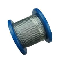 China 8X7+1X19 1.5mm 1.8mm Galvanized Steel Wire Rope High Fatigue For Auto Window Regulator for sale