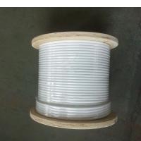 China 7x7 Nylon Coated Wire Rope Steel Cable 1/8