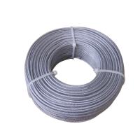China Electrical Wire Winch Rope and PVC Zinc Coated Galvanized Steel Wire Rope Strand for sale