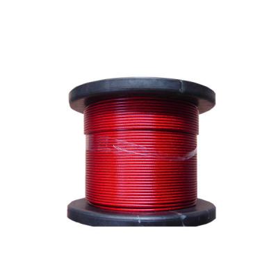 China Plastic Covered PVC Coated Stainless Steel Wire Rope 1mm-10mm Diameter for sale