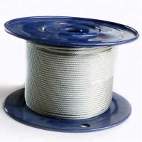 China 10mm Galvanized Steel Wire Rope For Elevator 2.5mm-15mm High Carbon Steel for sale