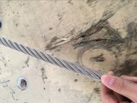 China 10mm Galvanized Steel Wire Rope For Elevator 2.5mm-15mm High Carbon Steel for sale