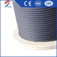 China 10mm Galvanized Steel Wire Rope For Elevator 2.5mm-15mm High Carbon Steel for sale