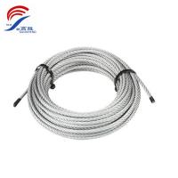 China 4mm Electro Galvanized Steel Wire Rope in Steel Core for sale