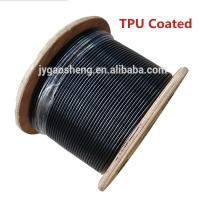 China 4mm-6mm 7x19 PVC Coated Steel Wire Gym Equipment Cable for sale