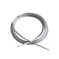 China 6x7+FC 3/16'' Galvanized Steel Wire Cable Rope High Carbon Steel 1mm-5mm Wire Gauge for sale