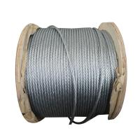China 4 X 31 8.3mm Hot Dip Galvanized Steel Wire Rope For Suspended Platform for sale