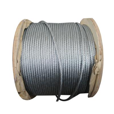 China 4 X 31 8.3mm Hot Dip Galvanized Steel Wire Rope For Suspended Platform for sale