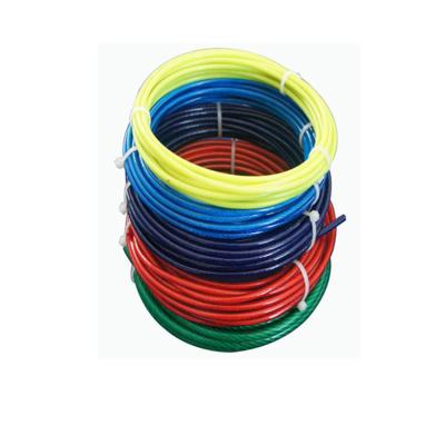 China 4200 Breaking Strength PVC Coated Wire Rope with Customizable Length and High Corrosion Resistance for Crane Lifting and Marine Applications for sale
