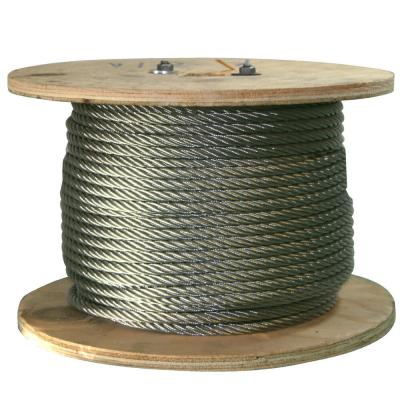 China 304 316 7x19 Stainless Steel Wire Rope 8mm DIN ASTM ISO Certified for sale