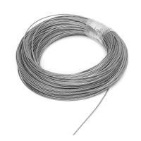 China 304 316 7x19 Stainless Steel Wire Rope 8mm DIN ASTM ISO Certified for sale