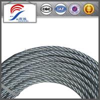 China 6x19+FC 8mm Wire Gauge Stainless Steel Wire Rope Bending Cutting for sale