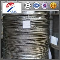 China 7x19 AISI 304 SS Steel Wire Rope And Rod 0.8-4mm Wire Gauge for sale