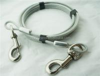 China Heavy Duty Pet Harness  Dog Tie Out Cable for Dog 60-90 LBS for sale