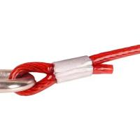 China Tie Out Cable Leash With Metal Durable Coating Anti-Bite Steel Wire Rope Dog Tie Out Cable Leash For Dog for sale