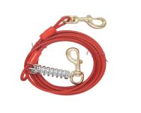China Steel Wire Rope Sling With Snap Hook 5mm for Dog Tie Out Cable for sale