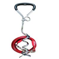 China Steel Wire Rope Sling With Snap Hook 5mm for Dog Tie Out Cable for sale