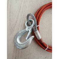 China 8mm Coated To 10mm 3.5m Steel Tow Cable 60# Steel Grade for sale