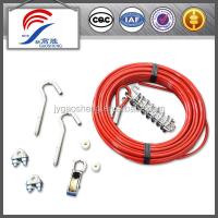 China Heavy Duty PVC Coated High Carbon Steel Dog Tie Out Cable for Pet Restraint and Training for sale