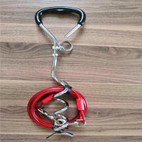 China Heavy Duty PVC Coated High Carbon Steel Dog Tie Out Cable for Pet Restraint and Training for sale