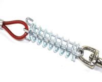 China Heavy Duty PVC Coated High Carbon Steel Dog Tie Out Cable for Pet Restraint and Training for sale