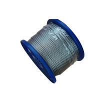 China Galvanized Steel Wire Rope for Drilling Rig with 7x19 Construction and 1570-1960MPa Tensile Strength for sale