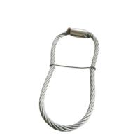 China High Carbon Steel Zinc Coated Wire Rope Lifting Loop for Precast Concrete Lifting for sale