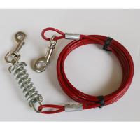 China Dog Zip Line Heavy Duty Dog Run Cable For Large Dogs Up to 250lbs for sale