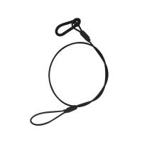 China High Carbon Steel Black Lighting Safety Cable 1/8
