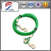 China Puppy Walking Led Dog Leash Adjustable Dog Tie Out Cable And Stake for sale