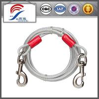 China Puppy Walking Led Dog Leash Adjustable Dog Tie Out Cable And Stake for sale