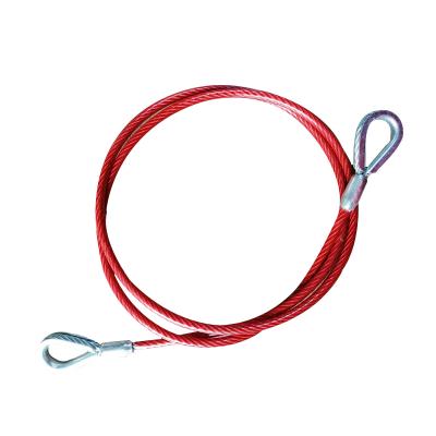 China Two Ends Steel Wire Rope Sling Assembly 7x19 Construction With Thimble for sale
