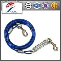 China Puppy Walking Led Dog Leash Adjustable Dog Tie Out Cable And Stake for sale