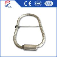 China High Carbon Steel Galvanized Wire Rope Sling with 7.0mm Diameter for Precast Concrete Lifting Cable Assembly for sale