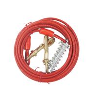 China GaoSheng High Quality 7x7 15ft Pvc Coated Galvanized Steel Wire Rope Dog Tie Out Cable for sale