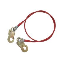 China 7x7 Construction Flemish Eye Wire Rope Sling with Galvanized Surface and 3700lbs Breaking Strength for sale