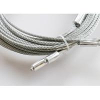 China 7x19 1/8'' Galvanized Garage Door Safety Cable For Torsion Spring for sale