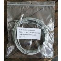 China 7x19 1/8'' Galvanized Garage Door Safety Cable For Torsion Spring for sale
