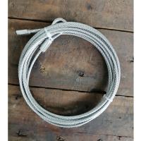 China 7x19 1/8'' Galvanized Garage Door Safety Cable For Torsion Spring for sale