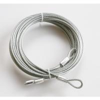 China 7x19 1/8'' Galvanized Garage Door Safety Cable For Torsion Spring for sale