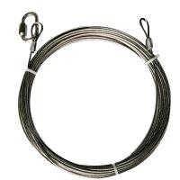 China High Strength Galvanized Wire Rope Sling With Aluminium Sheath for Heavy Duty Lifting for sale