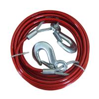 China Hot Selling High Tensile Strength Pvc Coated Steel Wire Rope Big Dog Tie Out Cable for sale