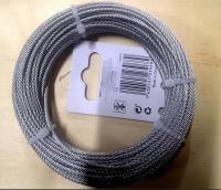 China 2.0mm 7x7 Structure Galvanized Steel Wire Rope with 1770 MPa Tensile Strength for Safe Protection for sale