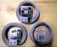 China 2.0mm 7x7 Structure Galvanized Steel Wire Rope with 1770 MPa Tensile Strength for Safe Protection for sale