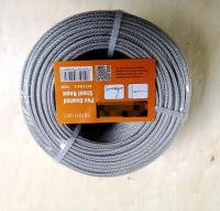 China 7x7 Structure Galvanized Steel Wire Rope High Carbon Steel Cable for sale