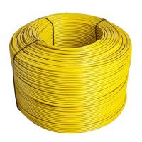 China Clear Vinyl Coated Galvanized Steel Wire Rope 3.0mm Diameter 300m Length for Safety Protection and Binding for sale