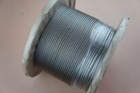 China Galvanized Steel Aircraft Cable 1.8mm Diameter 2000m Length for Safety Protection and Binding for sale