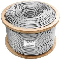 China Galvanized Steel Aircraft Cable with 1770 MPa Tensile Strength, 1000m Length, and GBT20118-2006/DIN3055-72 Standard for sale