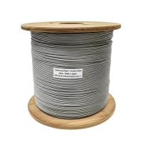 China Galvanized Steel Aircraft Cable with 1770 MPa Tensile Strength, 1000m Length, and GBT20118-2006/DIN3055-72 Standard for sale